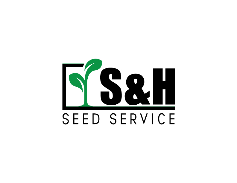 S&H Seed Service Logo Design - PMG Print Digital